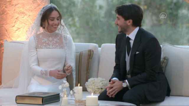 Jordans Princess Iman weds Jameel Alexander Thermiótis in royal