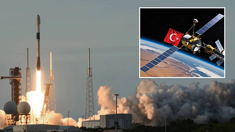 Türkiye'nin yerli ve milli haberleşme uydusu Türksat 6A uzaya fırlatıldı