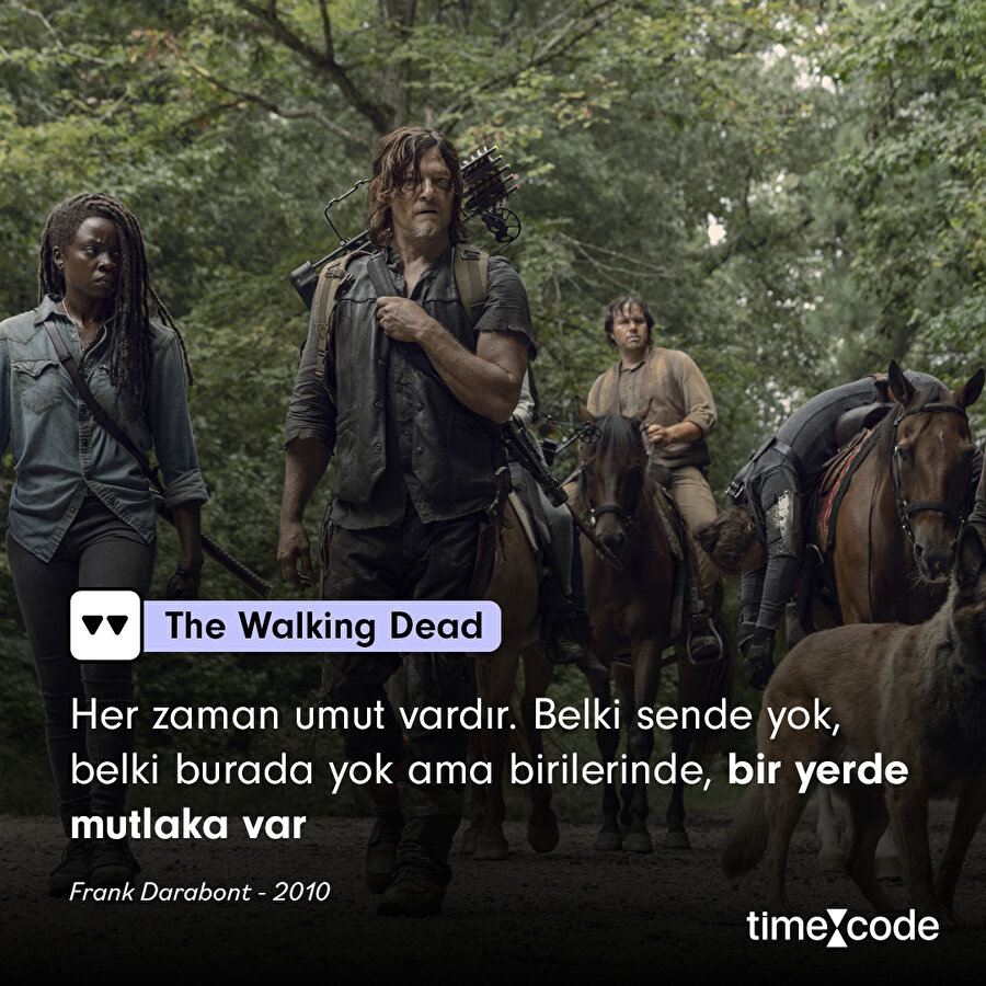 The Walking Dead dizisinden alıntı The Walking Dead dizisinden alıntı