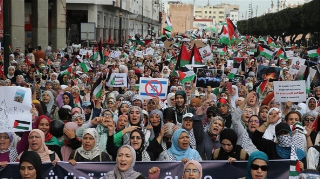 المغرب وقفات حاشدة في عدة مدن تضامنا مع غزة الشرق الأوسط