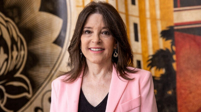 Author Marianne Williamson formally announces bid for US presidency in ... Author Marianne Williamson formally announces bid for US presidency in ...