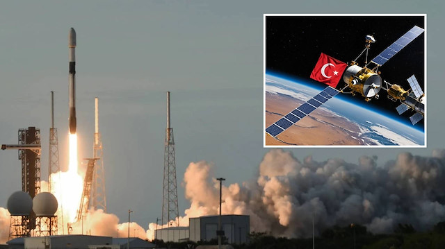 Türkiye'nin yerli ve milli haberleşme uydusu Türksat 6A uzaya fırlatıldı